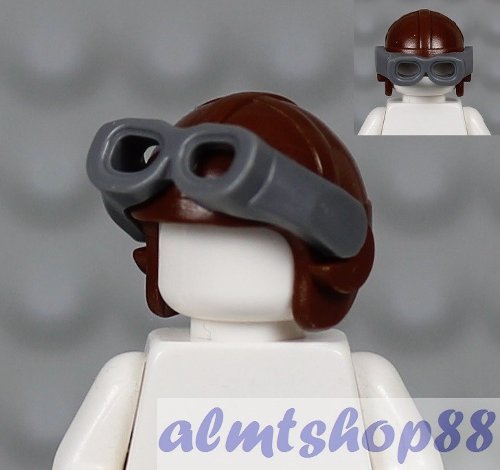 LEGO - Aviator Pilot Helmet - PICK YOUR COLORS - Goggles Hat Cap ...