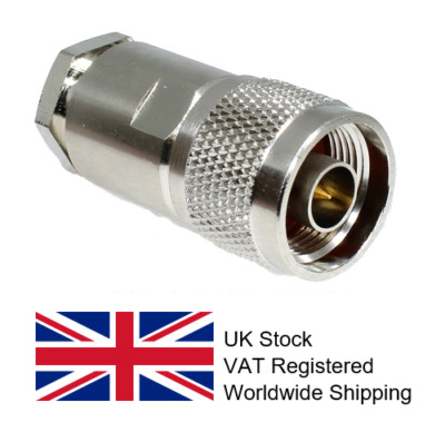 N Type Straight Clamp Plug 8D-FB | eBay UK