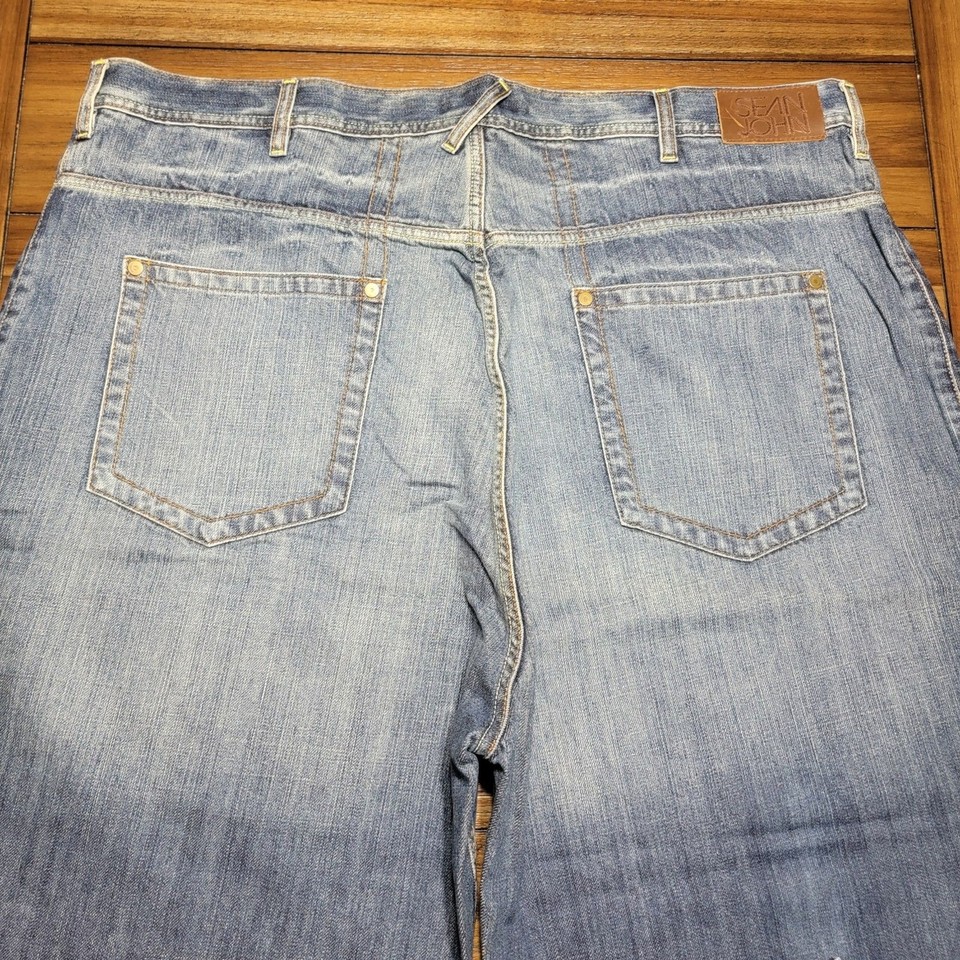 Sean John Denim Wide Leg Jeans - Size 44T | eBay
