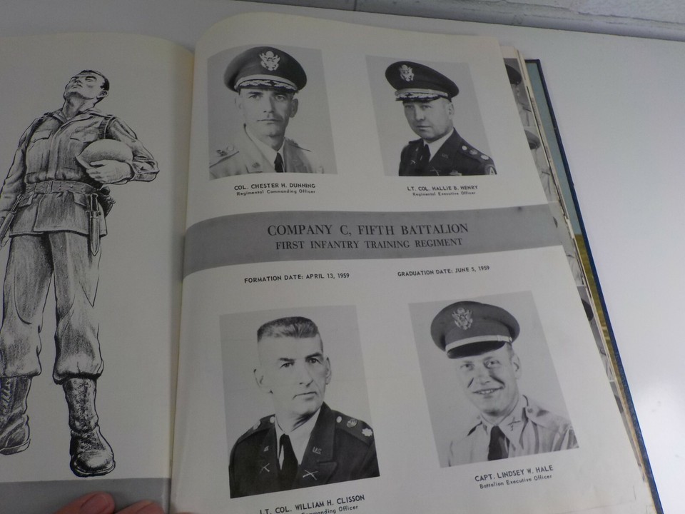 Vtg 1959 Basic Training US Army Yearbook Fort Jackson SC Carolina ...