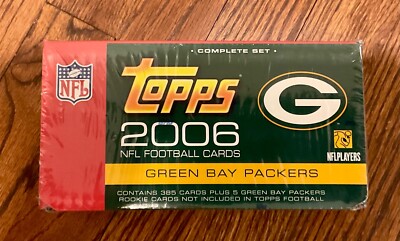 2006 Topps Football Complete set Factory Sealed Set- Green Bay Packers ...