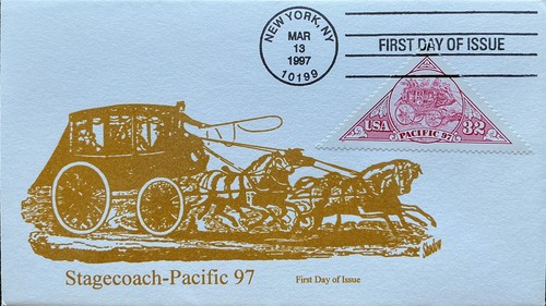 Shadow by Faircloth 3131 Pacific 97 Stagecoach Triangle Stamp | eBay