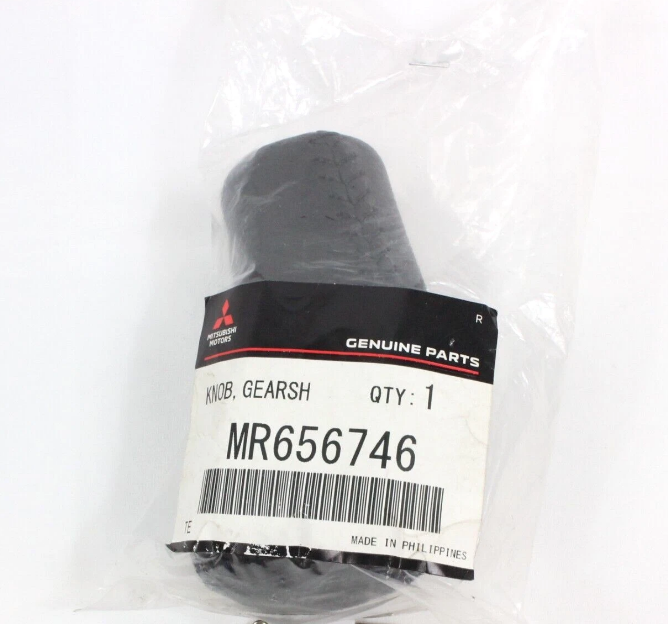 GENUINE MITSUBISHI LANCER CS#A 00-12 5MT Leather Shift Lever Knob ...