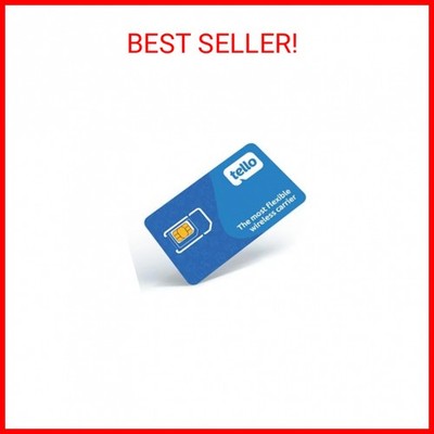 Tello Mobile - US Prepaid SIM Card (3 in 1) | Bring Your Own Phone Kit ...