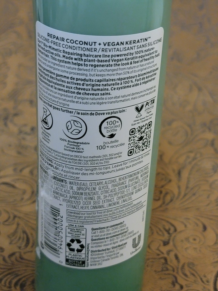 Dove Real Bio-Mimetic Collagen Shampoo & Conditioner REVOLUMIZE ...