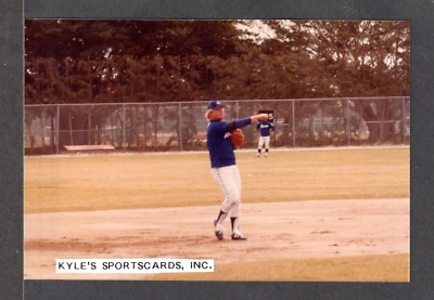 Bob Horner ATLANTA BRAVES UNSIGNED 5-7/8 x 4 ORIGINAL COLOR SNAPSHOT ...