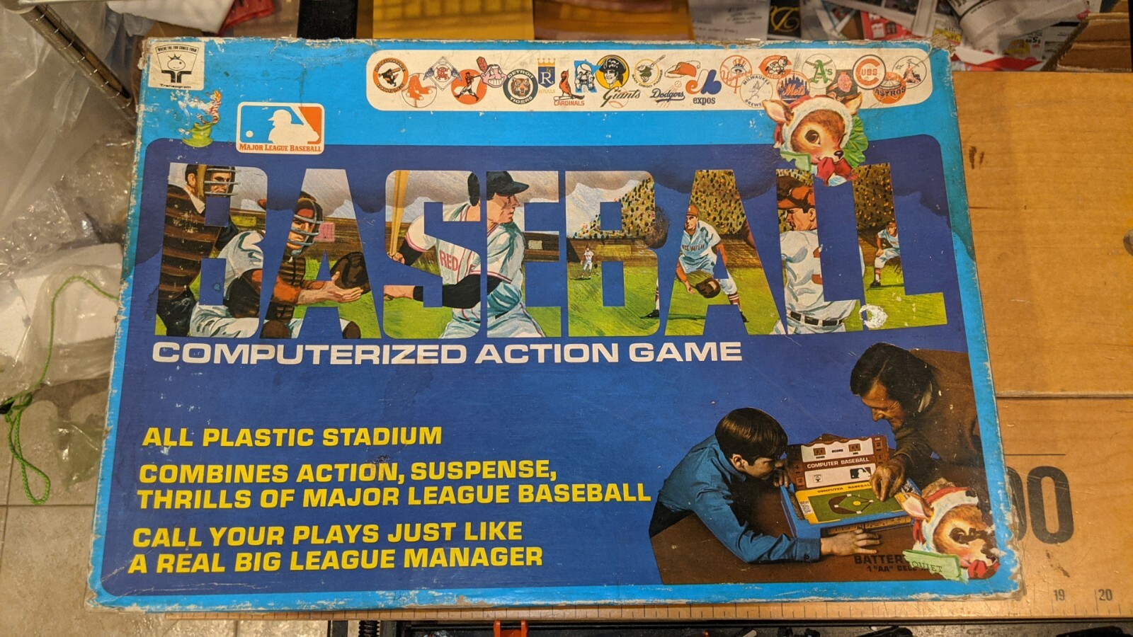 Transogram BaseBall Computerized Action Game works with OB | eBay