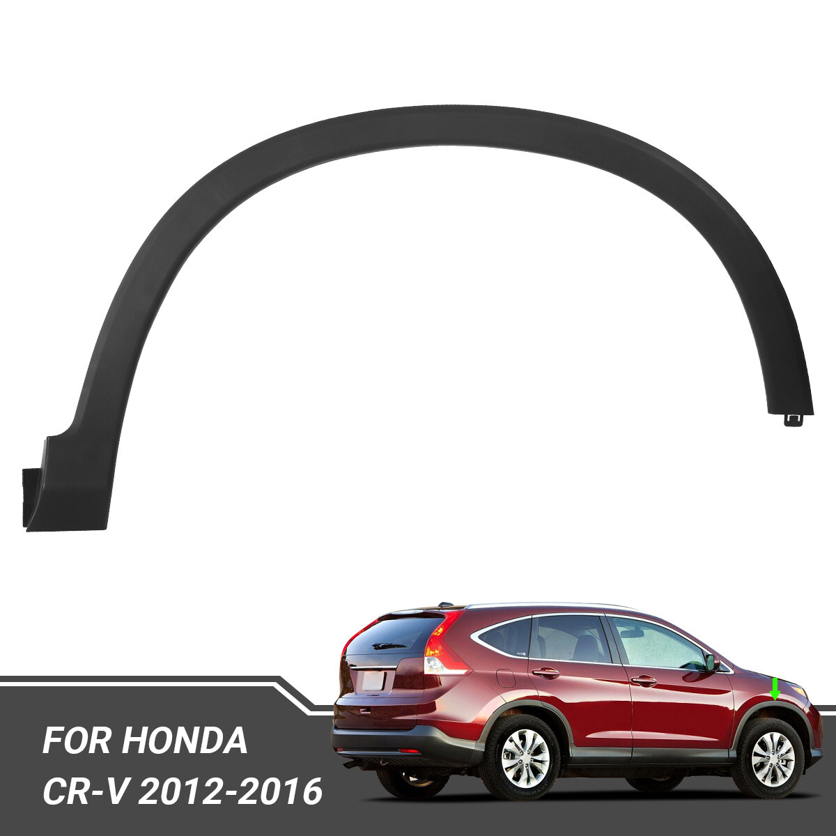 Fender Trim For 2012-2016 Honda CR-V Front Right Side Plastic Primed ...