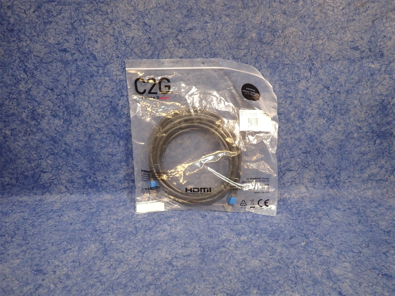 C2G 29678 10ft (3m) High Speed HDMI Cable w/ Gripping Connectors 4K ...