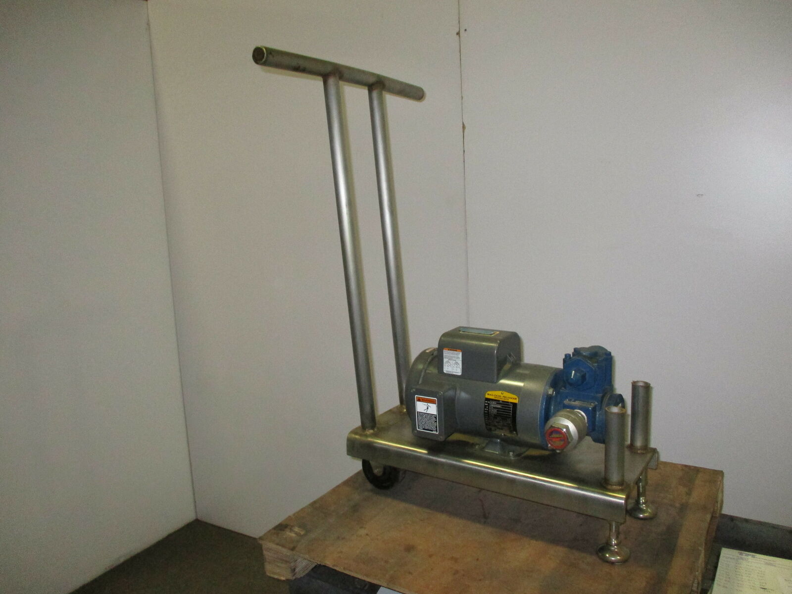 Gorman Rupp GMC1DE3-E1.5 1P Rotary Gear Pump 1" Baldor 1.5HP CL3514 115 ...