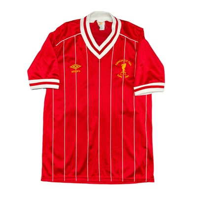 MAGLIA liverpool umbro 1983-84 FINAL ROME 1984 SHIRT JERSEY VINTAGE ...