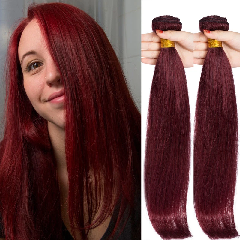 Red Weave Hair Extensions
