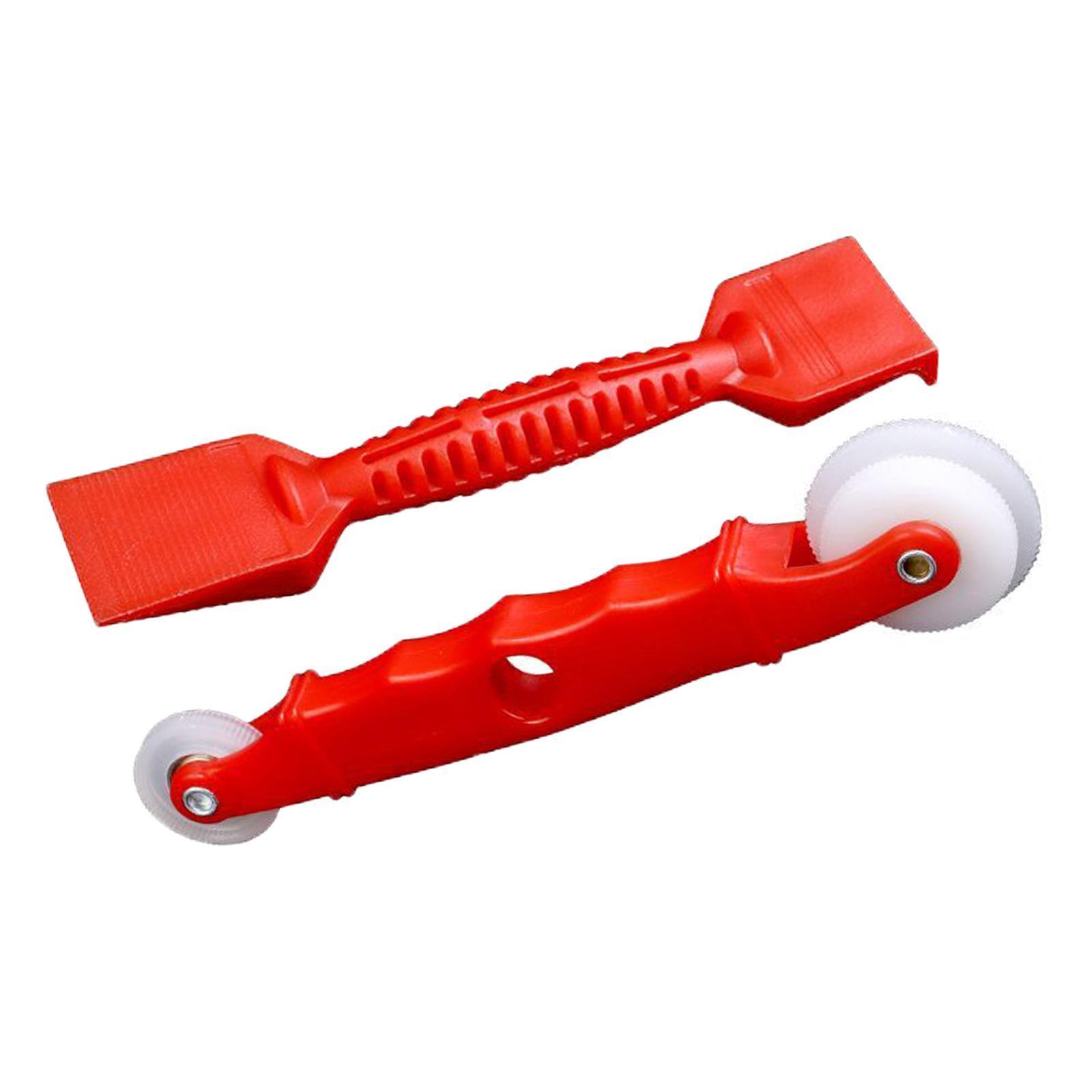 2 Pieces Mesh Wheel Window Install Tool Glazing Shovel for Installing ...