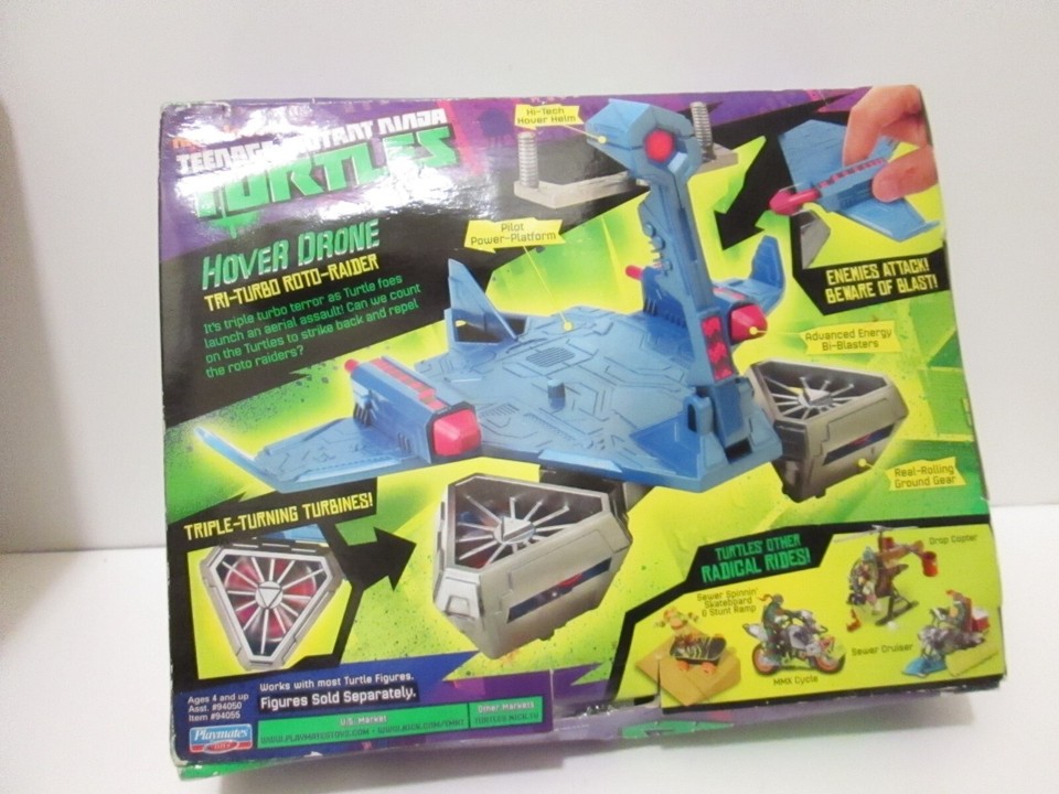 Playmates Teenage Mutant Ninja Turtles Hover Drone ©2013 Version New ...