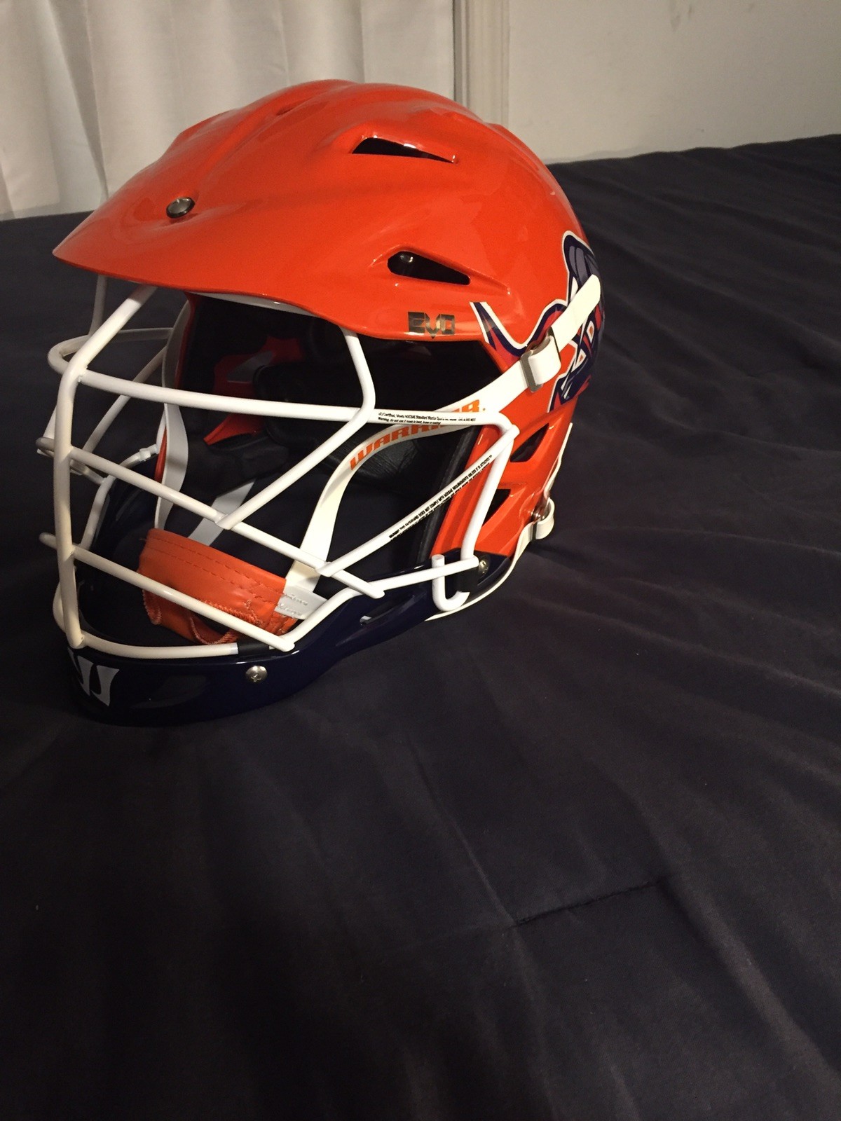 Warrior Evo Helmet-Professional helmet (Dallas Rattlers) | eBay