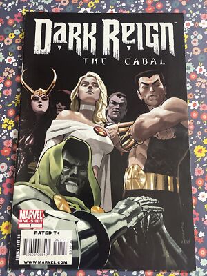 DARK REIGN THE CABAL #1 DAVID ACUNA COVER 2009 namor emma frost dr ...