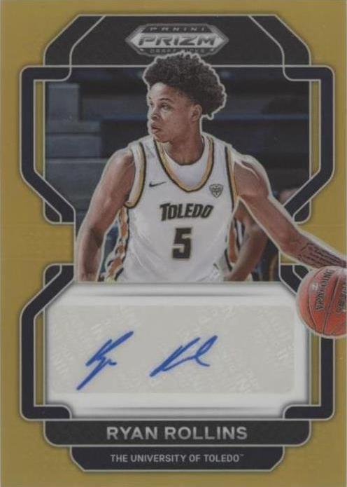 2022-23 Panini Prizm Draft Picks - Draft Picks Autographs Ryan Rollins ...