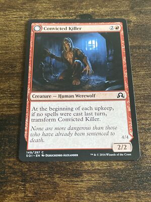 Convicted Killer Branded Howler 149/297 Shadows over Innistrad Magic ...