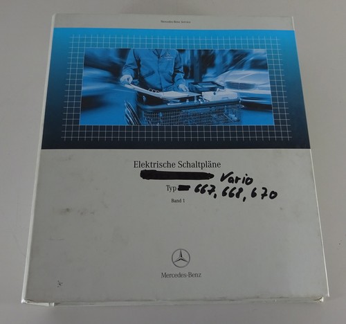 Eléctrico Diagramas de Cableado Mercedes Benz Vario Tipo 667/668/670 ...