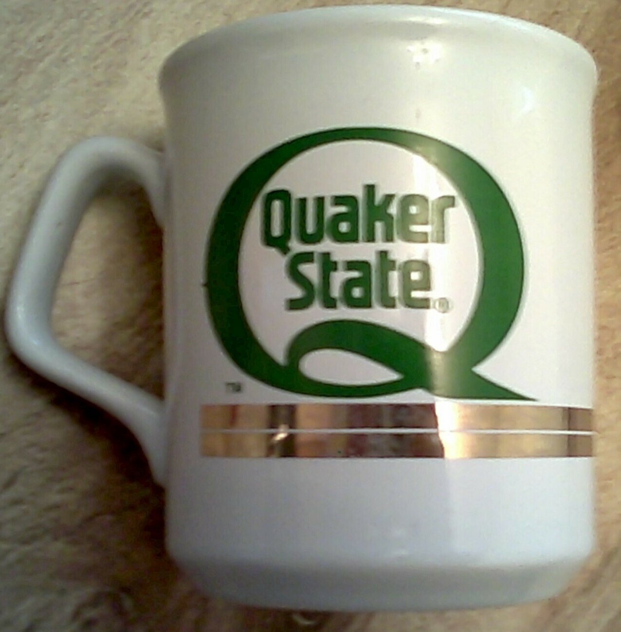 VINTAGE QUAKER STATE MUG MADE IN ENGLAND | eBay
