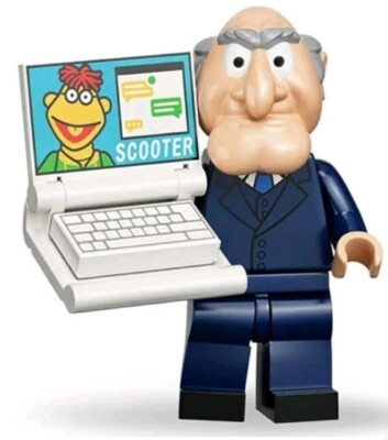 Lego Statler Muppets Minifigure 71033 Disney Series Collectible NEW | eBay