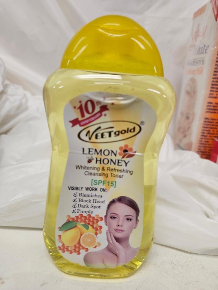 Veet Gold Whitening and Refreshing Cleanser and Toner | eBay