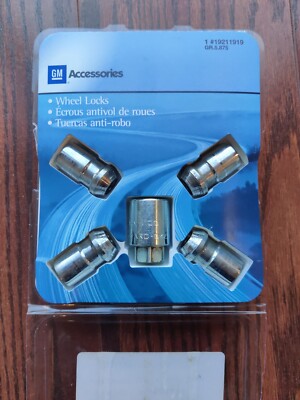 McGatd GM Wheel Lock Kit Chrome 9599472 Used | eBay