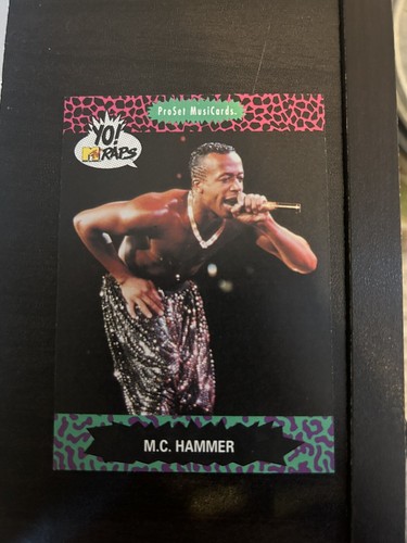 MC Hammer 1991 Yo MTV Rap Music Pro Set Card #55 (NM) | eBay