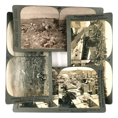 Ancient Palestine Stereoview Set of 4 Capernaum - Jerusalem - Lebanon ...