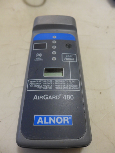 ALNOR AIRGARD 480 LAB HOOD MONITOR USED FREE SHIPPING L160 | eBay