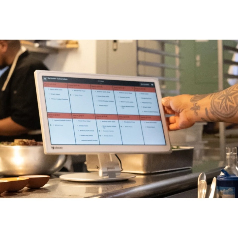 New Clover Kitchen Display System POS Screen - New Merchant Account ...