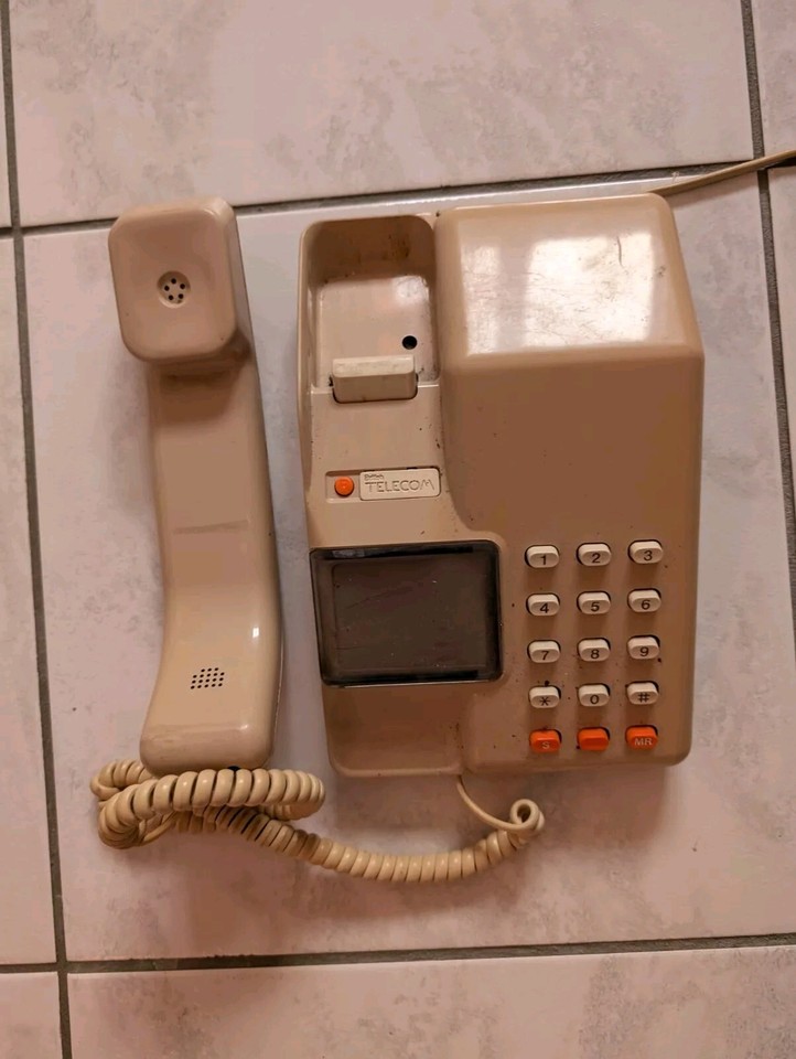 BT Vintage 1980s Viscount Home Phone Beige Classic Retro Telephone L👀K ...