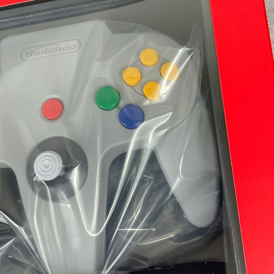 Nintendo 64 Style Wireless Official Controller for N64 Nintendo Switch ...