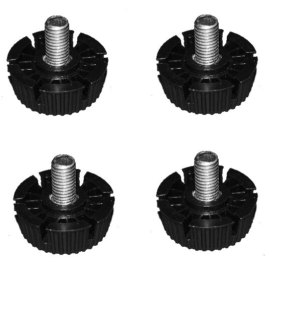 M10 Metric Thread Adjustable Table Feet - Fixed (Set of 4 Feet) | eBay