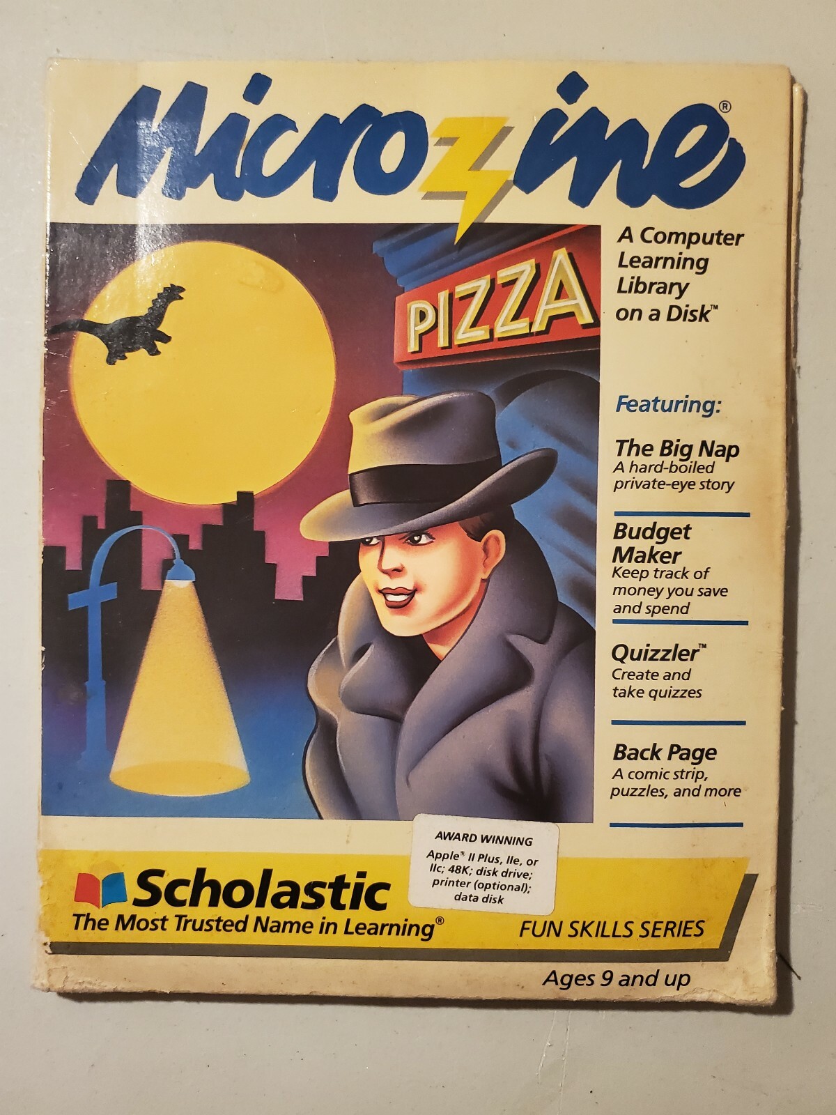 Microzine by Scholastic #9 Fun Skills Series Software 48K Apple | eBay