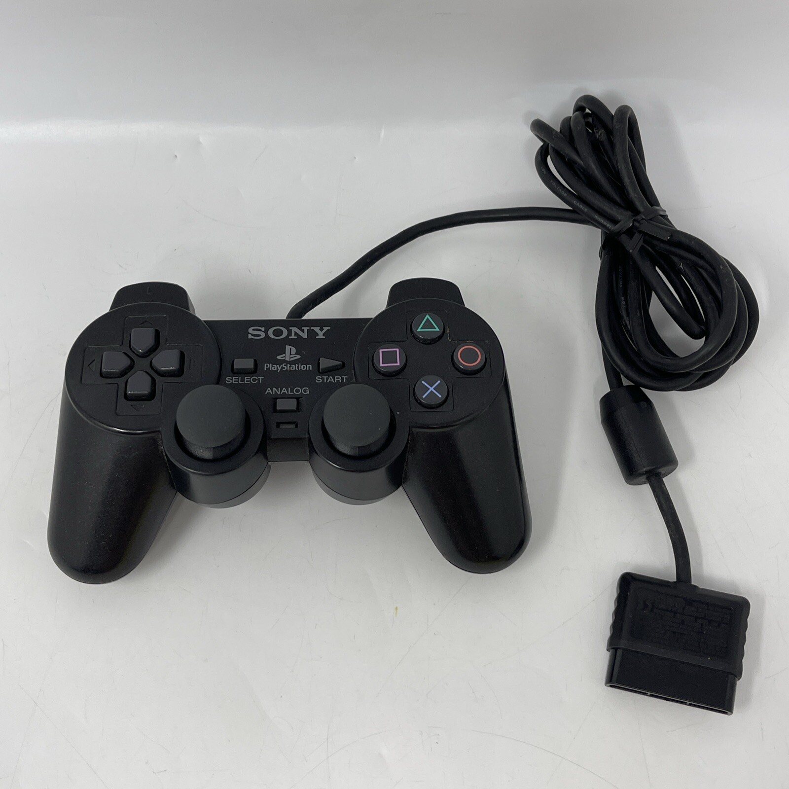 Tested Genuine OEM PlayStation PS2 Controller DualShock 2 Black SCPH ...