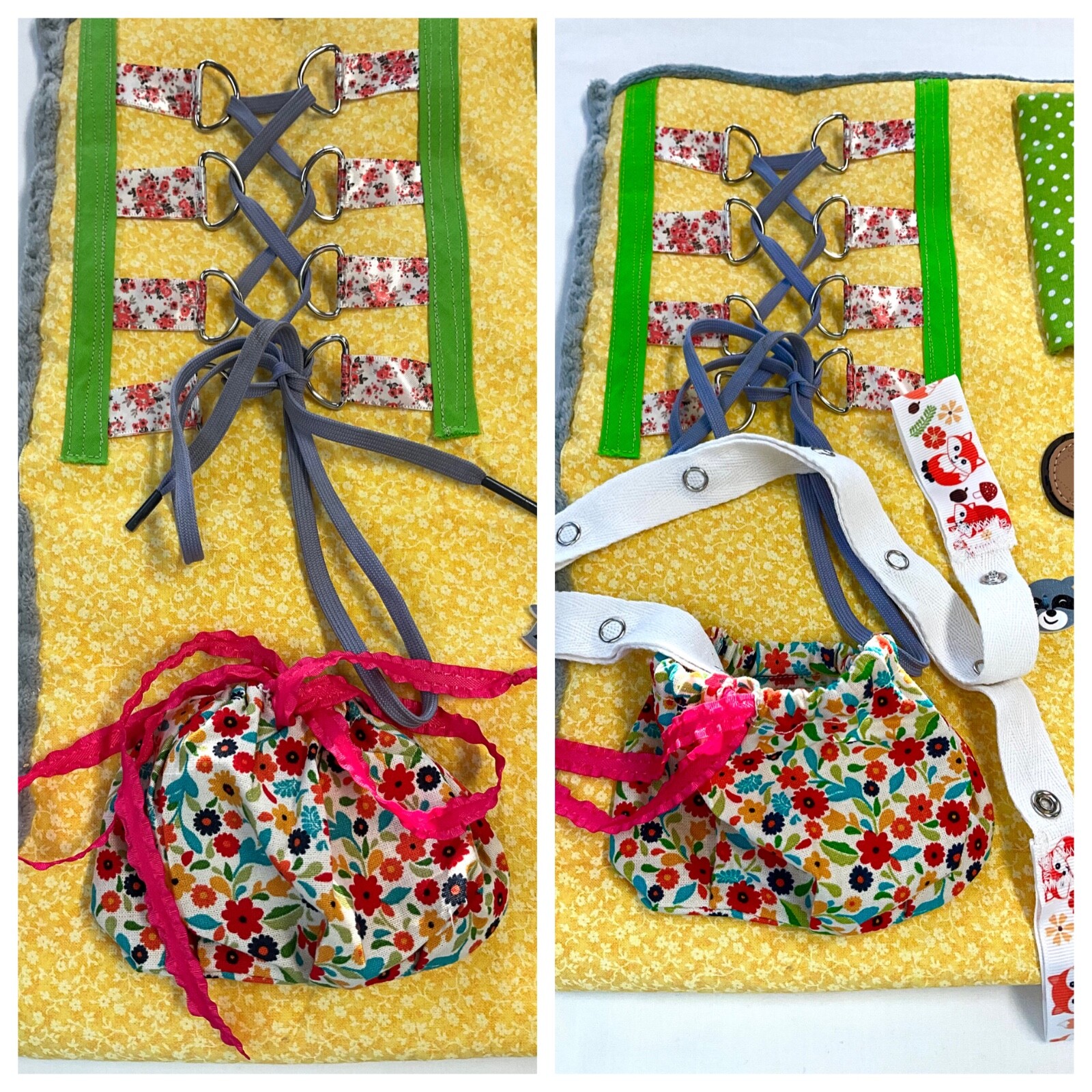 Fiddle Fidget Mat Sensory Quilt Alzheimer's Dementia Stroke Rehab ...