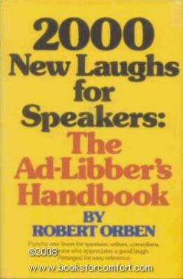 2000 New Laughs For Speakers: The Ad-Libbers Handbook - Hardcover ...