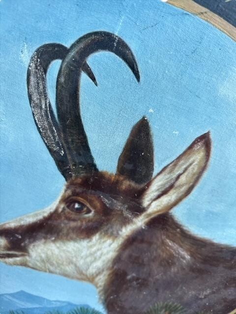 German Shooting Target 1908 Goat Chamois #90 | eBay