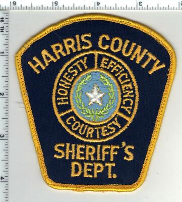Harris County Sheriff (Texas) 3rd Issue Shoulder Patch | eBay