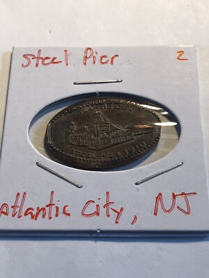 Elongated Zinc Cent - Steel Pier - Atlantic City, New Jersey | eBay