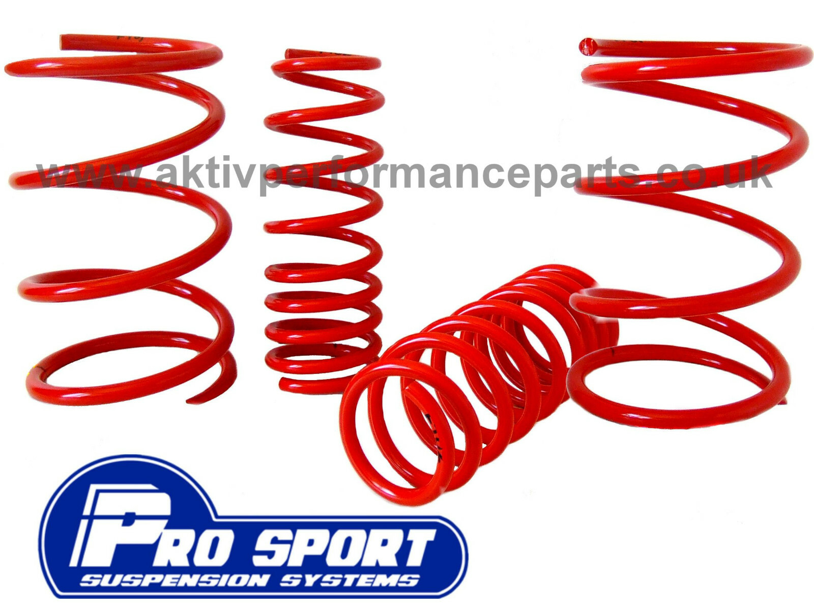 Pro Sport VW Golf mk6 GTi lowering springs -20mm spring kit 2.0 TFSi ...