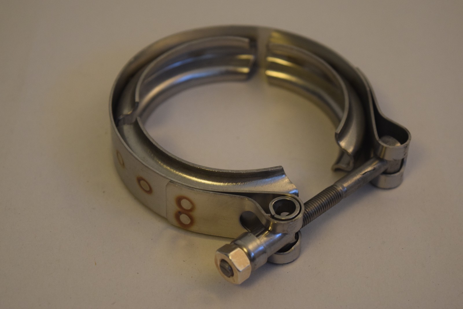 R.G.RAY QUICK CONNECT V-BAND CLAMP 2-3/4" to 3-3/16" FLANGE PIPE M14 ...