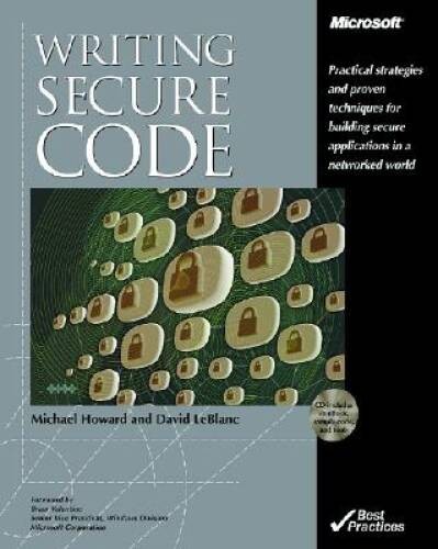 Writing Secure Code - Paperback By Howard, Michael - VERY GOOD ...