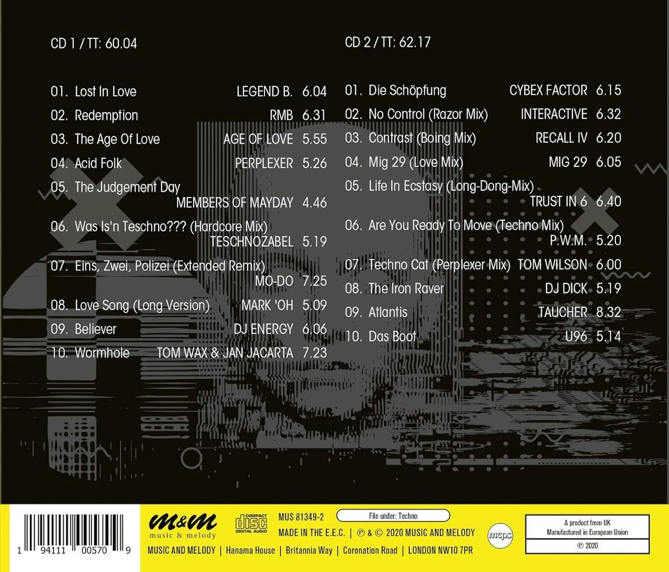 Various Greatest Techno Classics (CD) 194111005709 | eBay UK