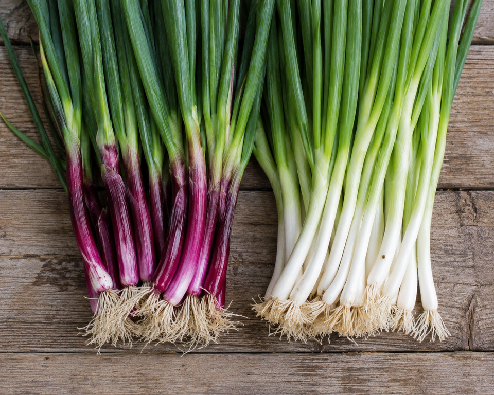 Red Or White Welsh Onion plant plugs - kitchen garden perennial ...