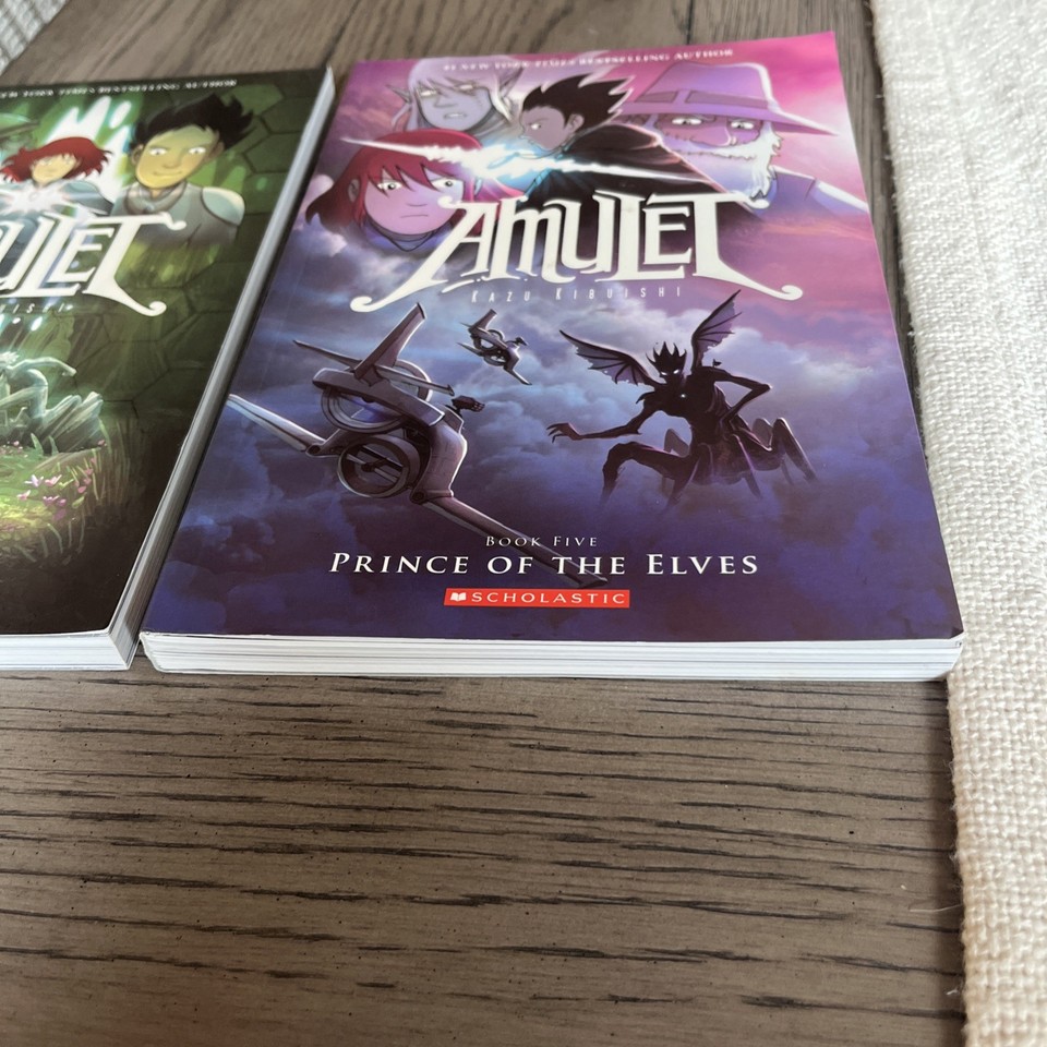 AMULET comic book 4 And 5 the last council and Prince of the Elves | eBay