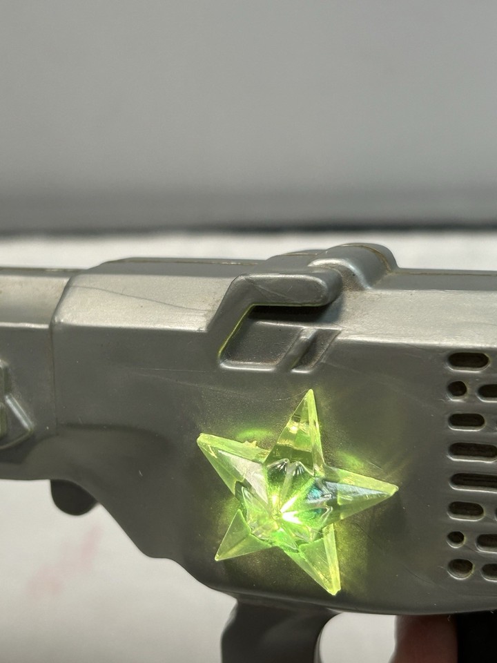 Vintage Space Ray Gun Toy Blaster Light & Sound 9V Battery Sci Fi Laser ...