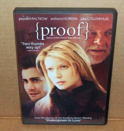 Proof (DVD, 2006) Gwyneth Paltrow Anthony Hopkins Jake Gyllenhaal ...