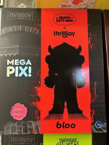 Thrilljoy Mega PIX! Bloo x Beavis and Butt-Head Chase signed with COA | eBay